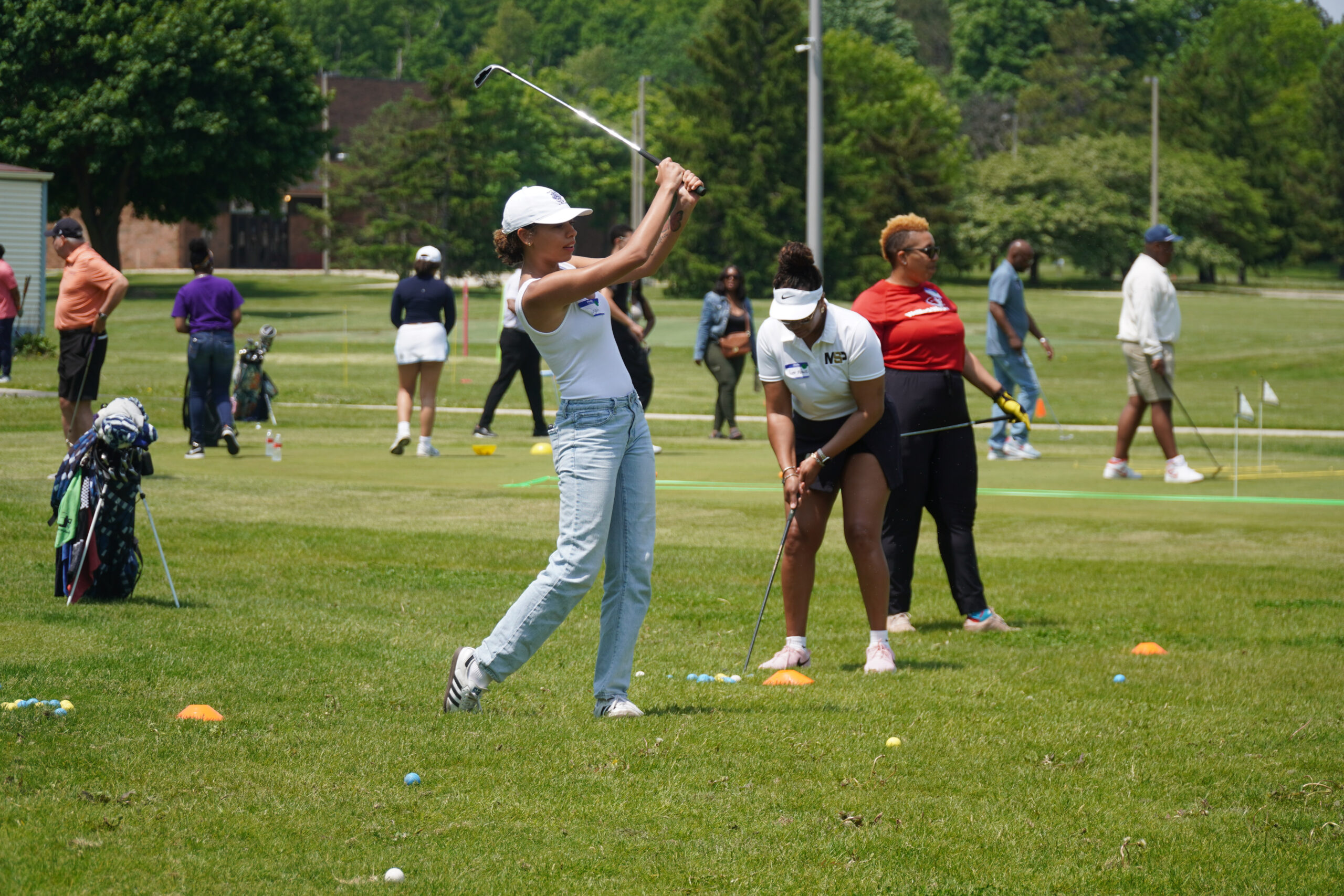 Mentorship in Action: Youth Golf Mentoring Day at Noyes Park - First ...